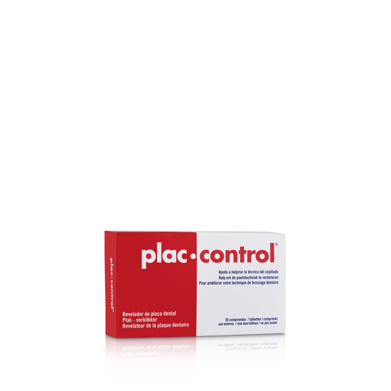 PLAC CONTROL REVELADOR PLACA DENTAL 20 COMP - Farmacia Trujillo